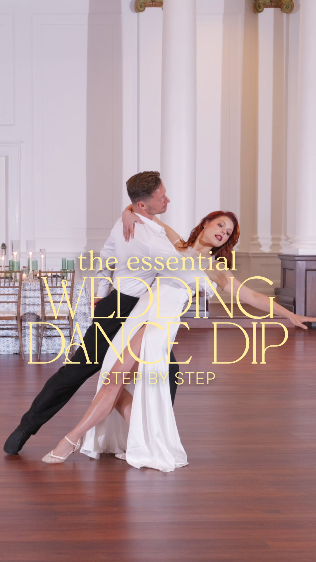 DWTS Pro Teaches the Essential WEDDING DANCE DIP | EASY Dance Tutorial ...